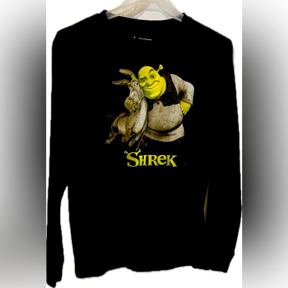 Dreamworks | Shirts | Shrek Donkey Long Sleeve Shirt New | Poshmark